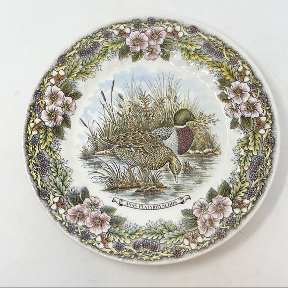 Vintage | Dining | Churchill Wildlife One Dinner Plate Duck Mallard ...